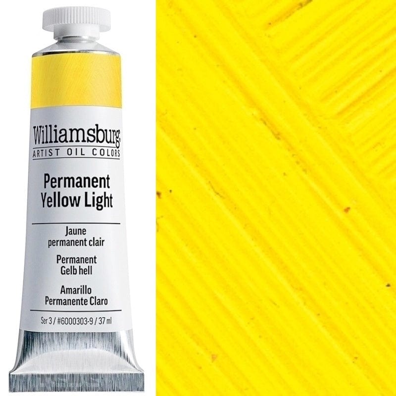 Williamsburg Oils 37ml Permanent Yellow Light | The Sydney Art Store