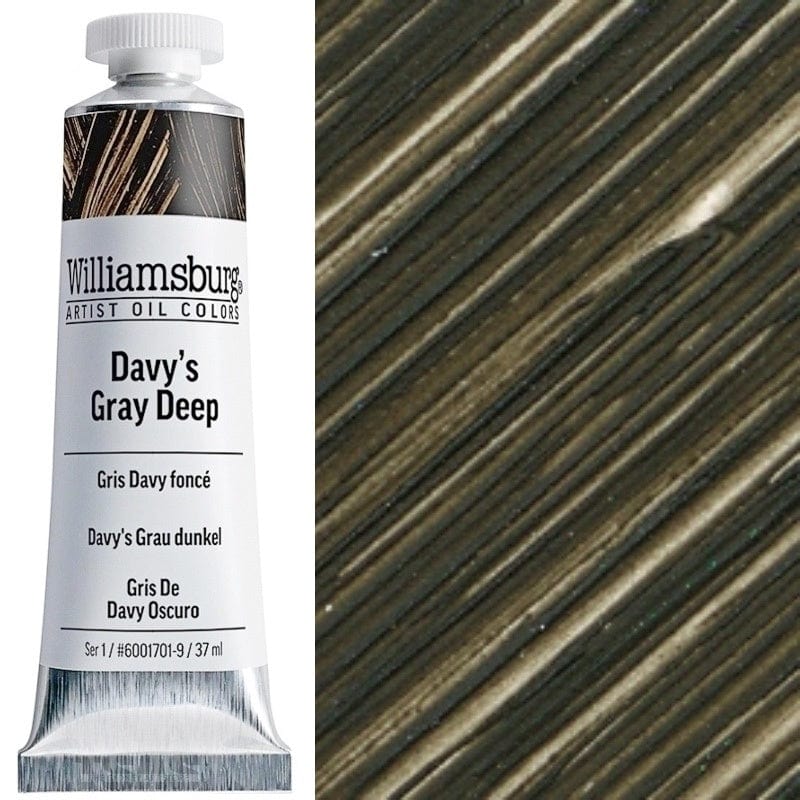 Williamsburg Oils Davy's Grey Deep | The Sydney Art Store